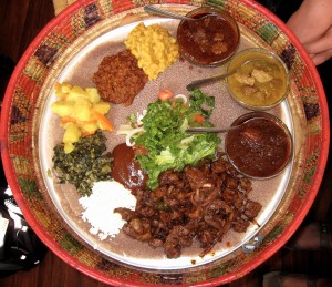 OAKTOWN EATS: Injera and Berbere Sauce on Telegraph - Oakland North