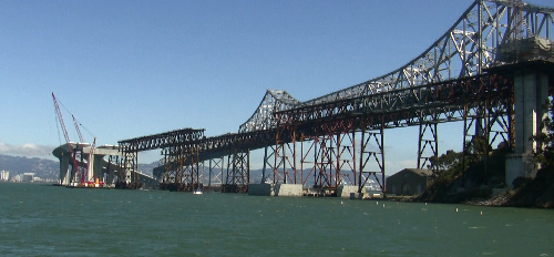 Video: Shipping out to watch the Bay Bridge retrofit - Oakland North