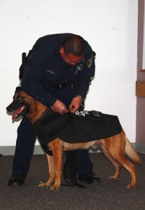 OPD K-9 unit receives four bulletproof vests – Oakland North