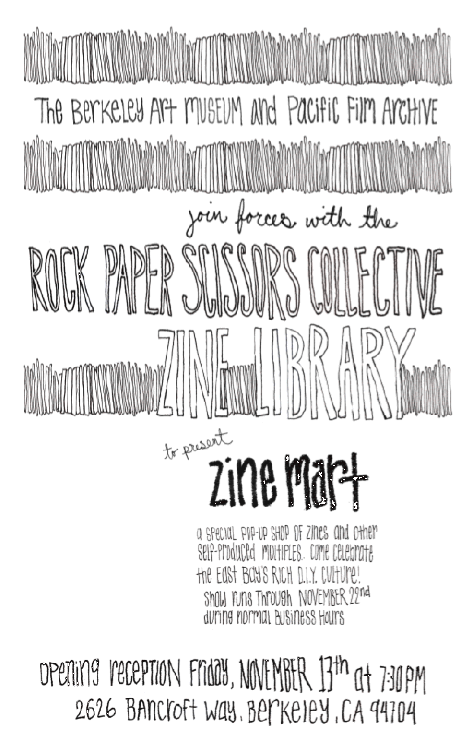 For all you zine lovers - Oakland North