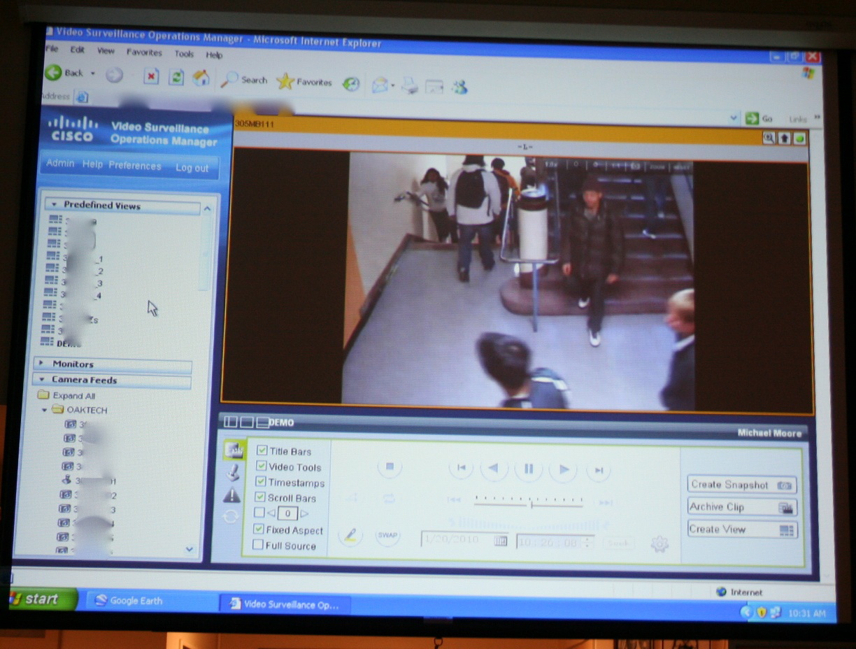 District's new school surveillance cameras debut at Oakland Tech ...