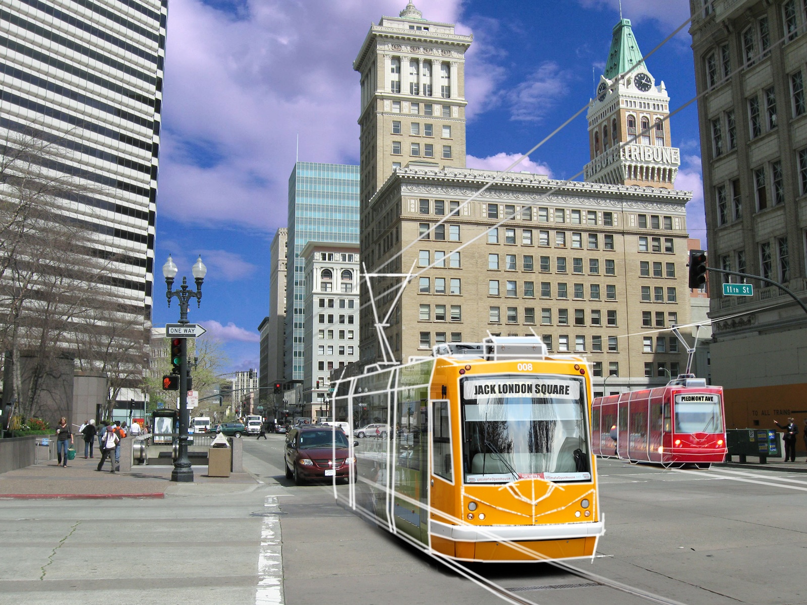 A streetcar for Oakland? A student shares his plan - Oakland North