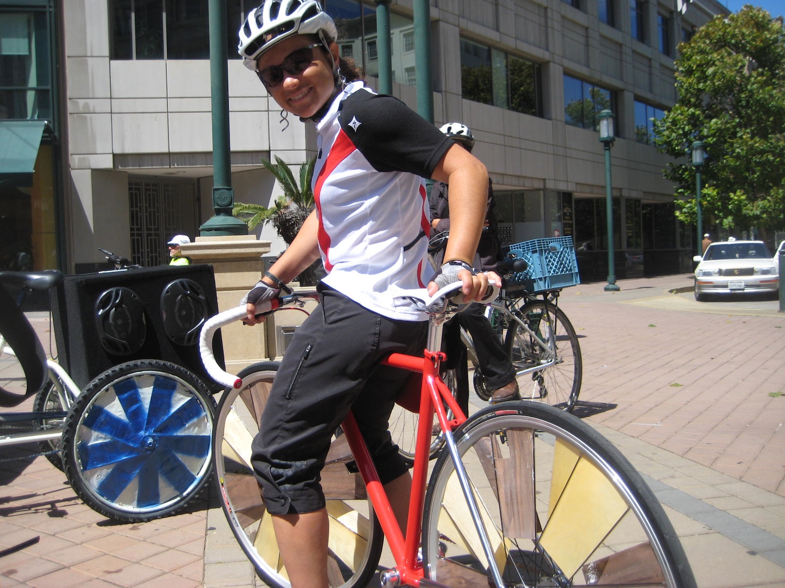 To ride with the scraper bike king, helmet required - Oakland North