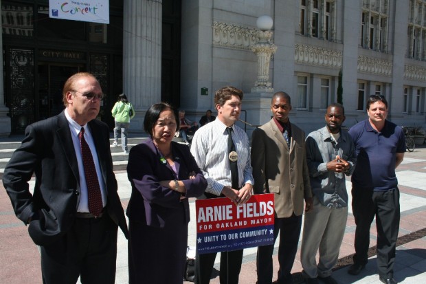 Oakland mayoral candidates protest Perata spending | Oakland North Oakland mayoral candidates protest Perata spending | Oakland North