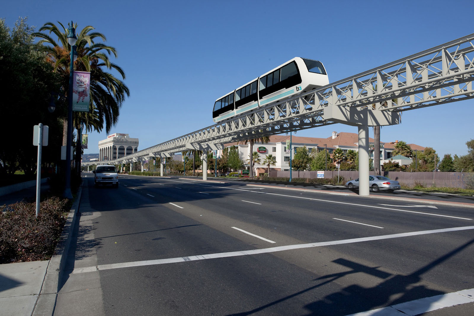 Work could start soon on costly BART airport tram - Oakland North