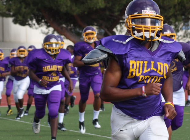 With key players off to college, Oakland Tech football team starts new ...