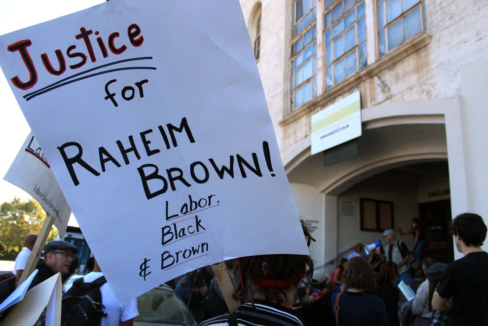 Activists protest appointment of new OUSD police chief - Oakland North