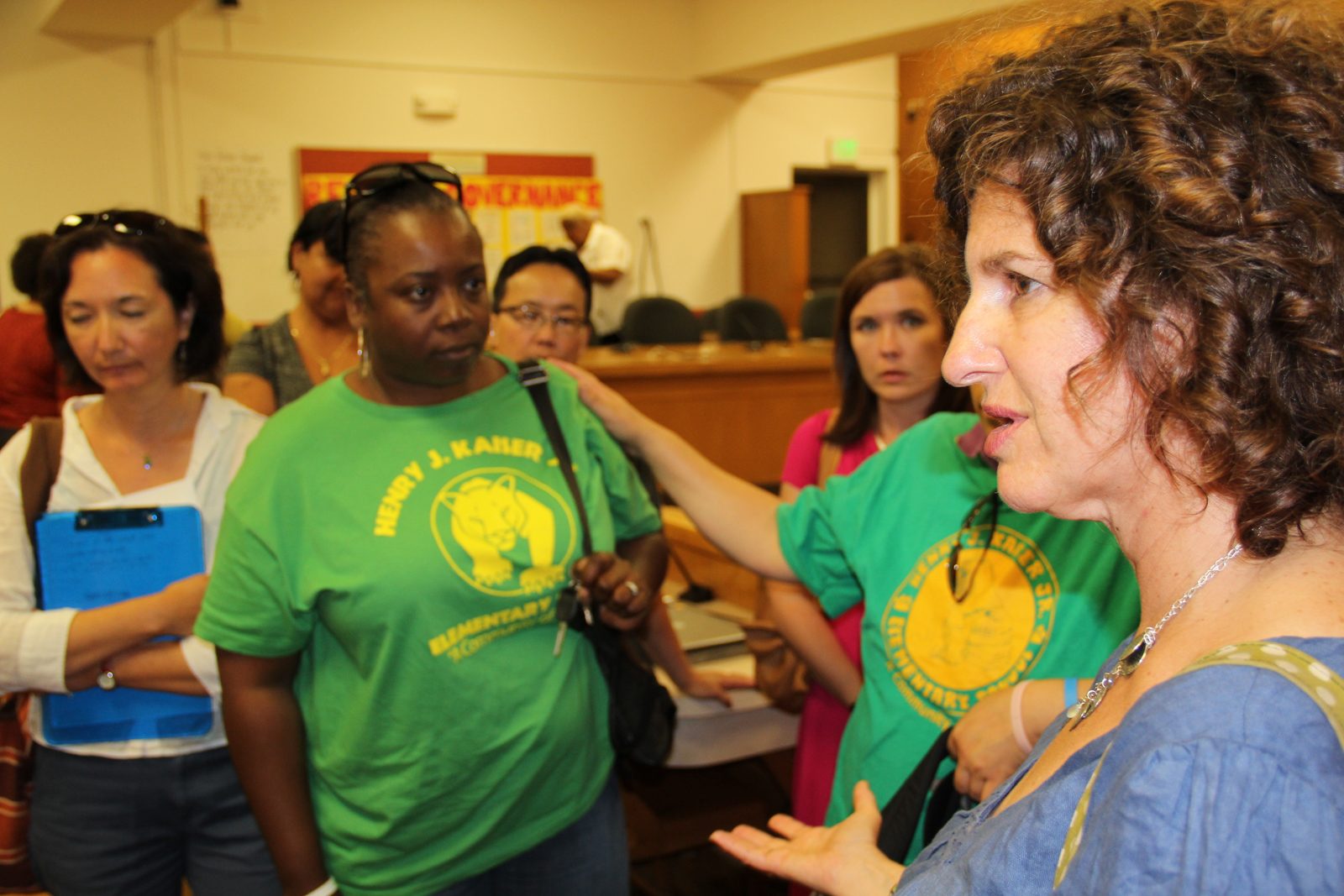 OUSD meeting turns into emotional protest - Oakland North