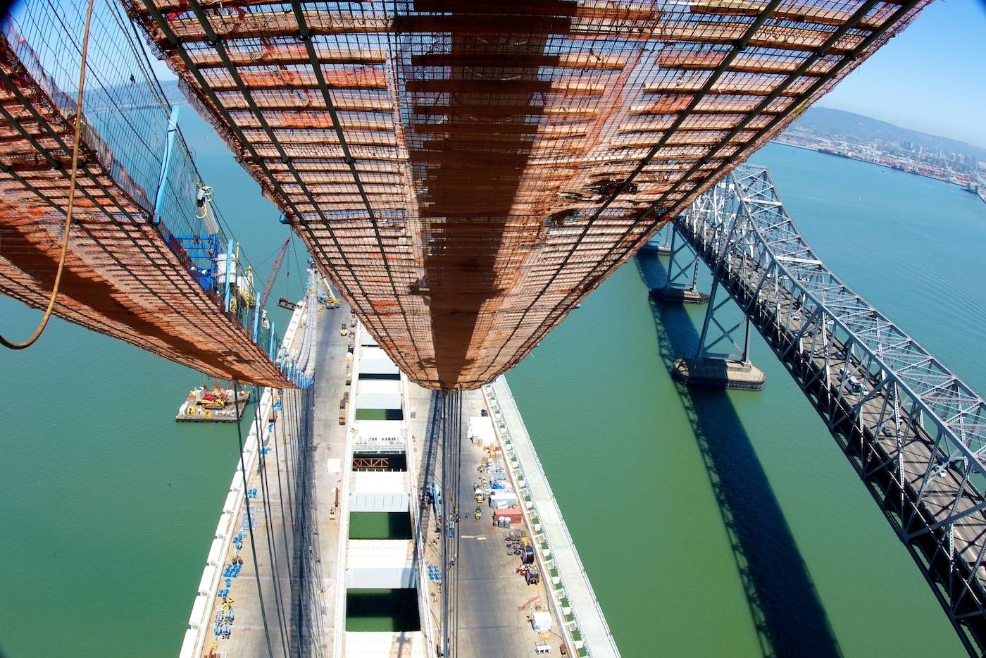 Community photo of the week: The Bay Bridge from above - Oakland North