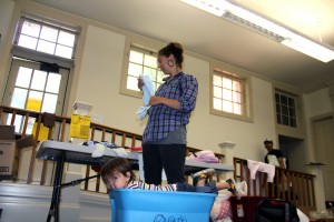 At Temescal library, neighbors swap backyard produce and kids' clothes ...