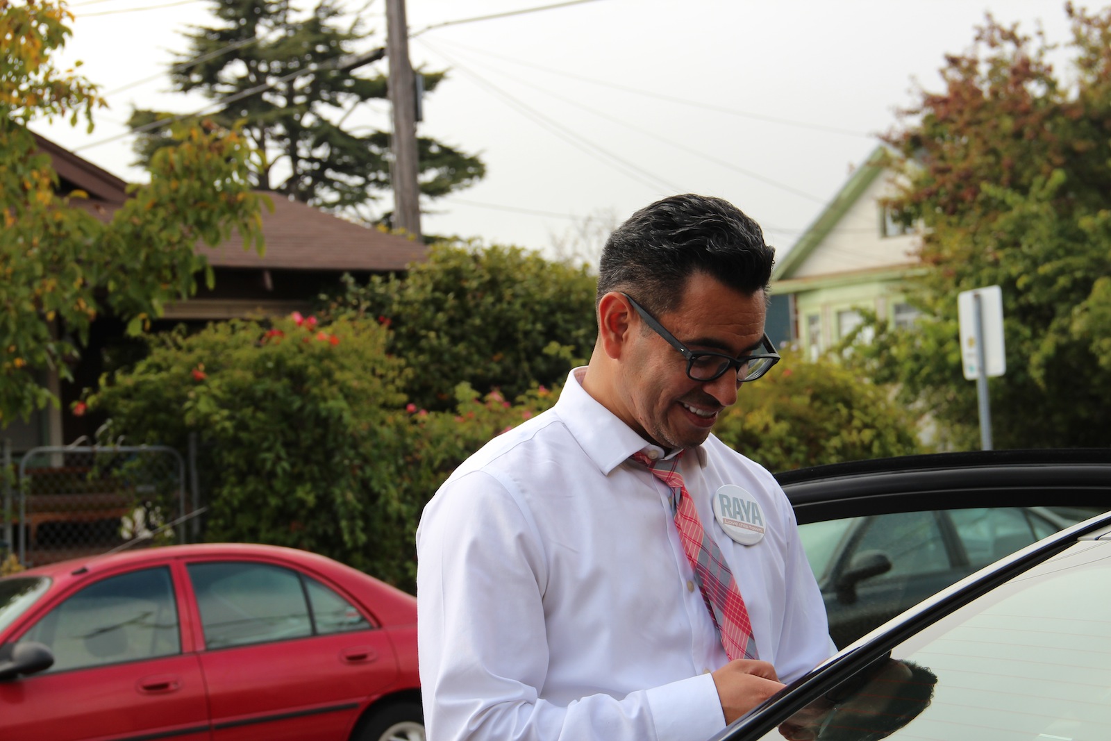 "Love this town" Richard Raya: political newcomer pushes hard to join ...