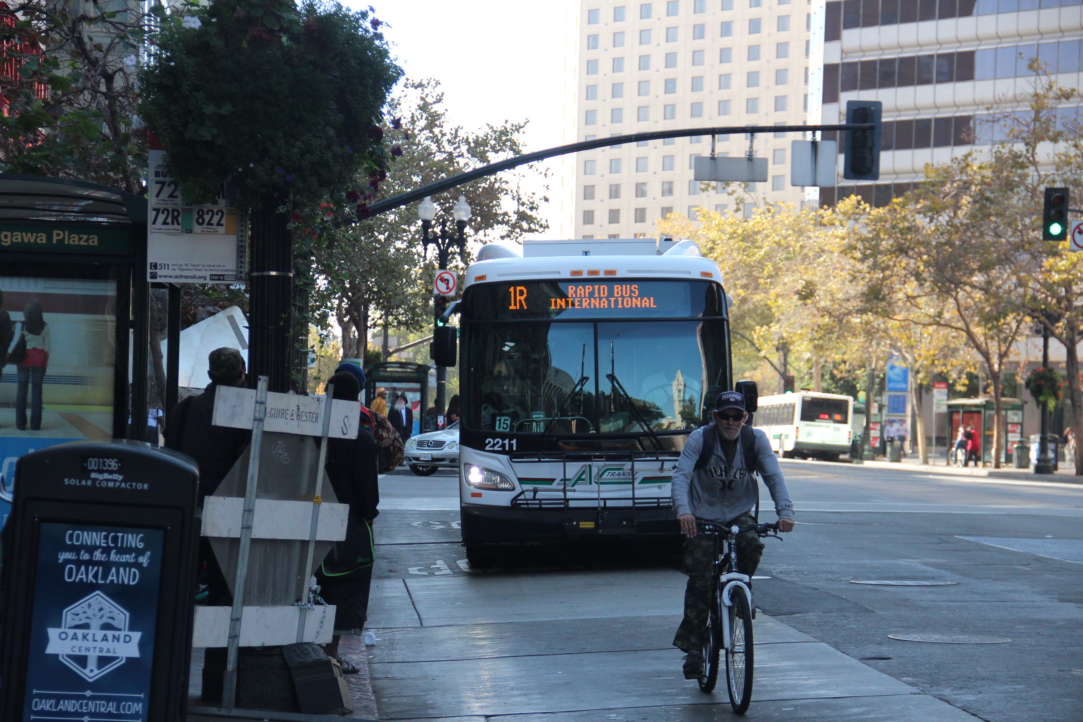 Riding the Bus - Oakland North