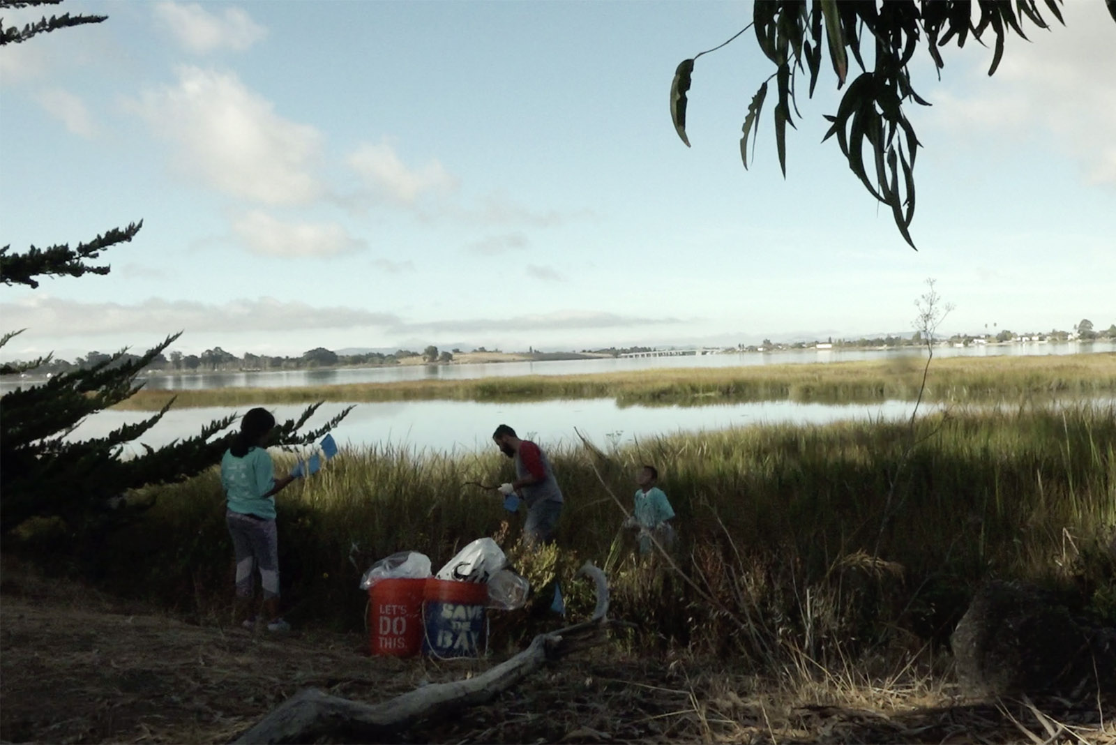 Volunteers gather for San Francisco Bay clean up - Oakland North