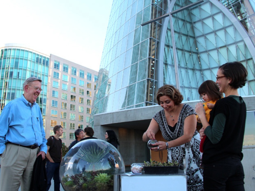 Floating terrarium artists invite hands-on help outside Oakland's ...