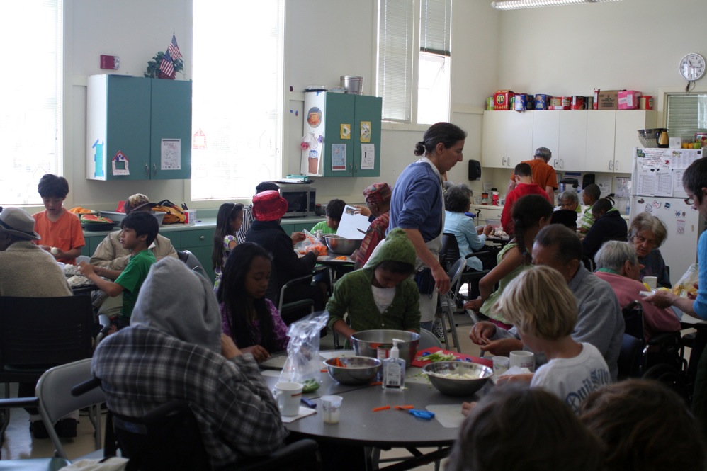 Program partners kids, elderly for cooking and crafting visits ...