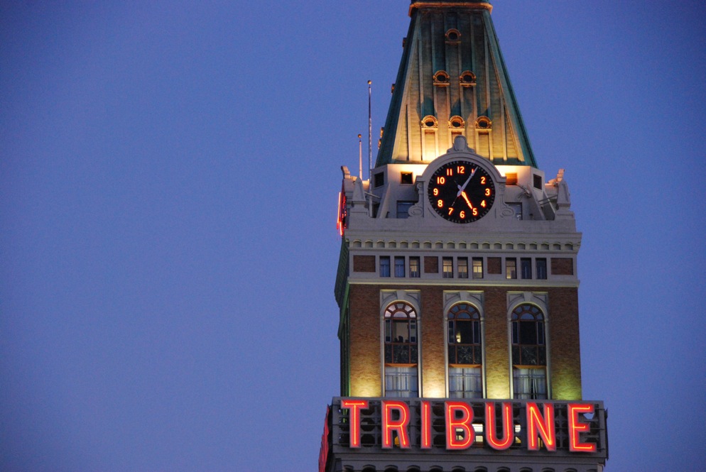 30-foot tree lit up for the holidays in downtown Oakland - Oakland North
