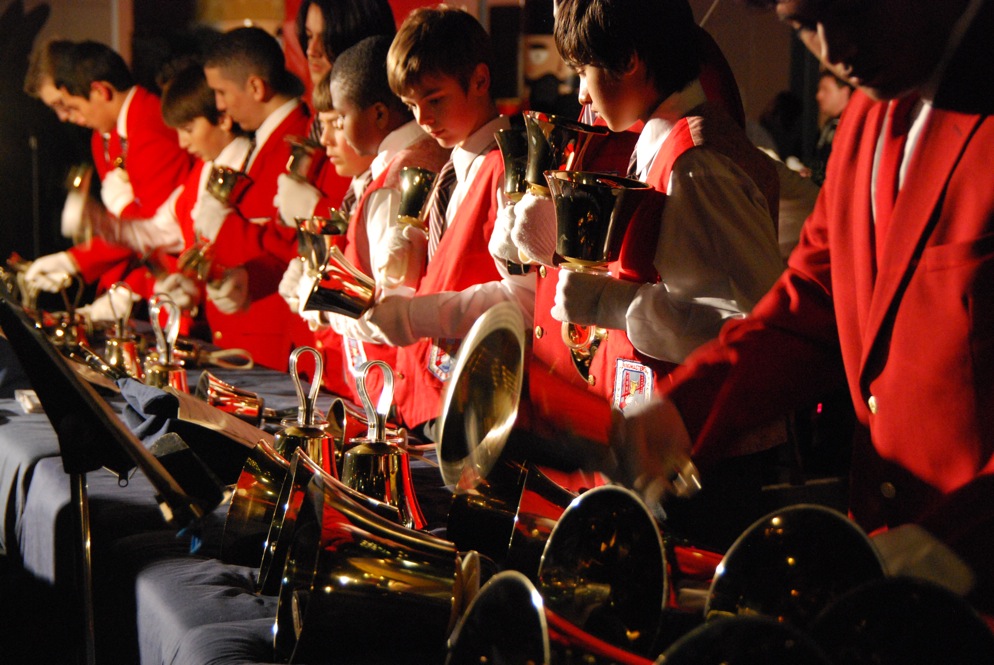 30-foot tree lit up for the holidays in downtown Oakland - Oakland North