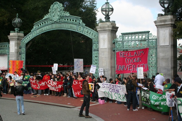 UC Berkeley students decide: Attend class or protest - Oakland North