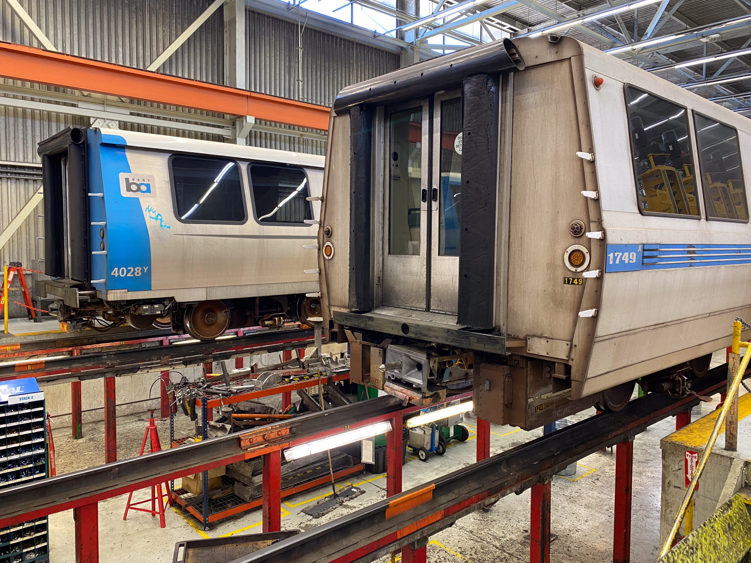 'Next rainy season it’s going to be much better': BART fixes wheel ...